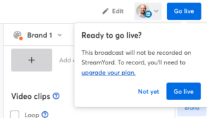 Zo gebruik je StreamYard - VideoPepper