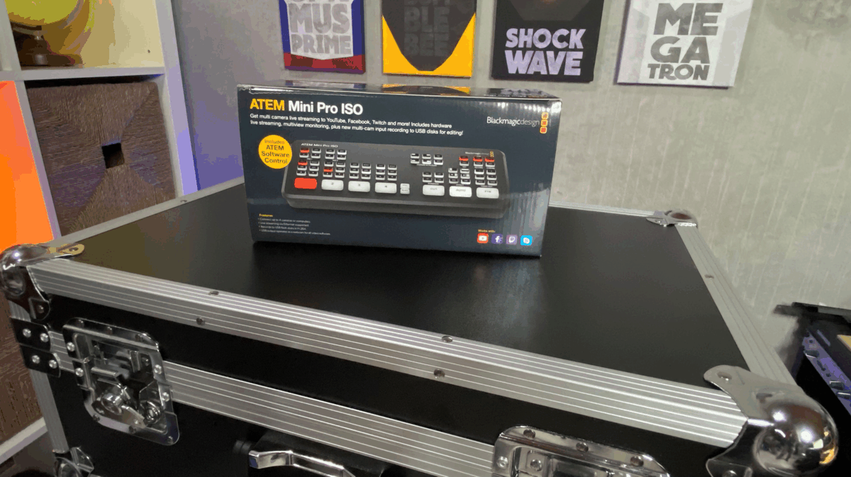 Flight case voor ATEM Mini Pro ISO, zo bouw je 'm zelf - VideoPepper