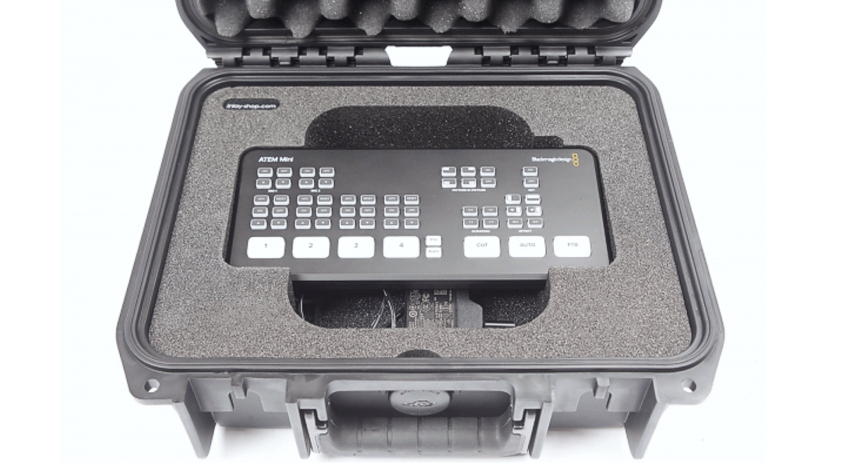 Flight case voor ATEM Mini Pro ISO, zo bouw je 'm zelf - VideoPepper
